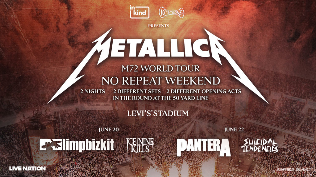 Metallica’s M72 World Tour ’25 - Levi's® Stadium