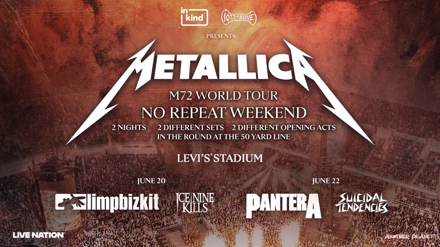 Metallica’s M72 World Tour ’25 - Levi's® Stadium