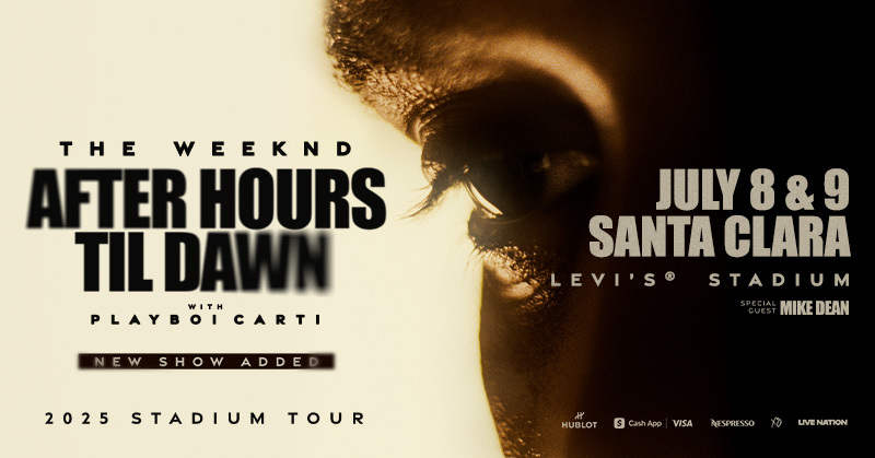 THE WEEKND ANNOUNCES MASSIVE ‘AFTER HOURS TIL DAWN’ STADIUM TOUR ACROSS ...