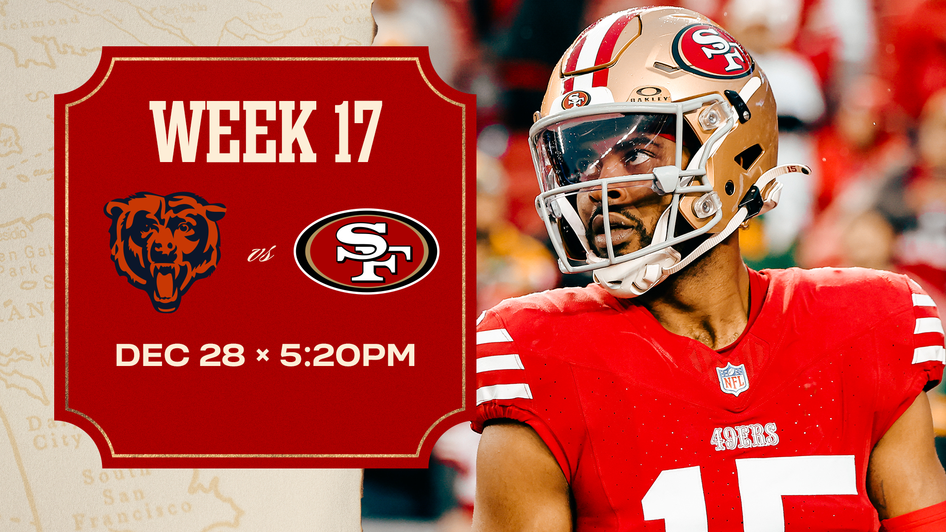 Chicago Bears VS. San Francisco 49ers - Levi's® Stadium